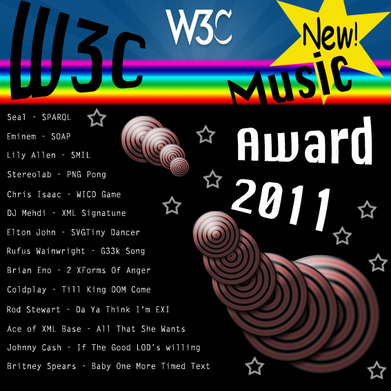 W3C Music Award 2011!