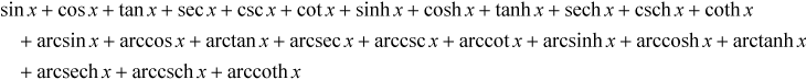 W3c Mathml Testsuite Version 3 Test Case Trigonometry8