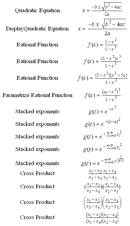 W3c Mathml Testsuite Version 3 Test Case Complex2