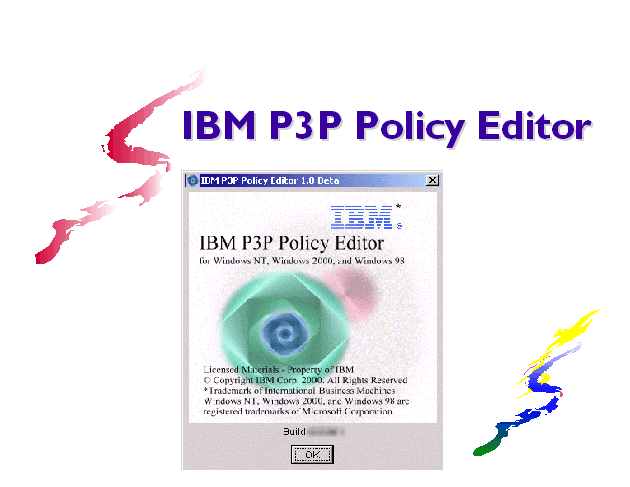 IBM P3P Policy Editor