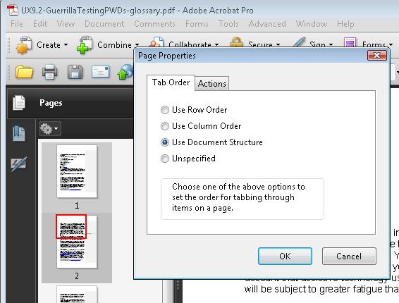 PDF3 Ensuring Correct Tab And Reading Order In PDF Documents 