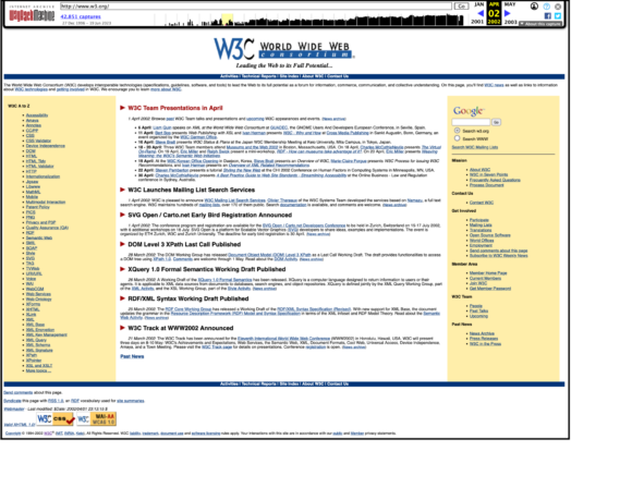 W3C website design | Help | W3C