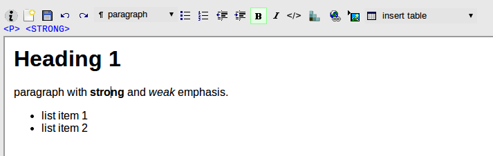 Browser Based Editor Library HTML Editor - W3C Wiki